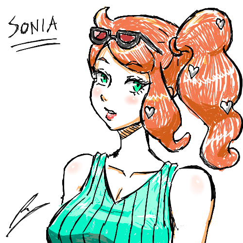 Sonia Pokemon by borockman on DeviantArt