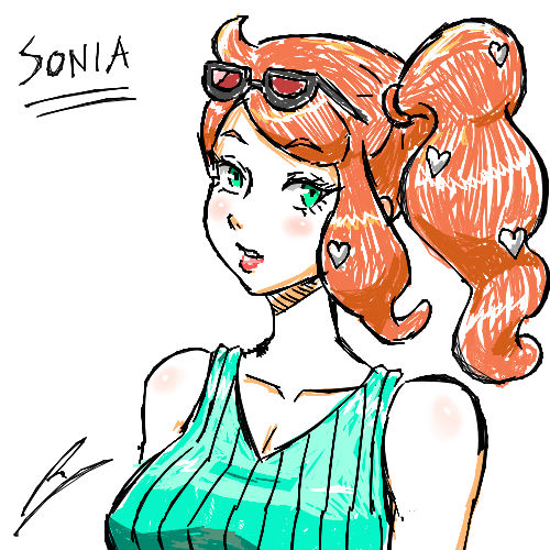 Sonia Pokemon By Borockman On Deviantart