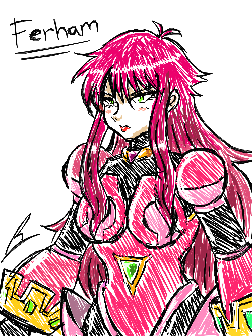 Ferham with hair! by borockman on DeviantArt