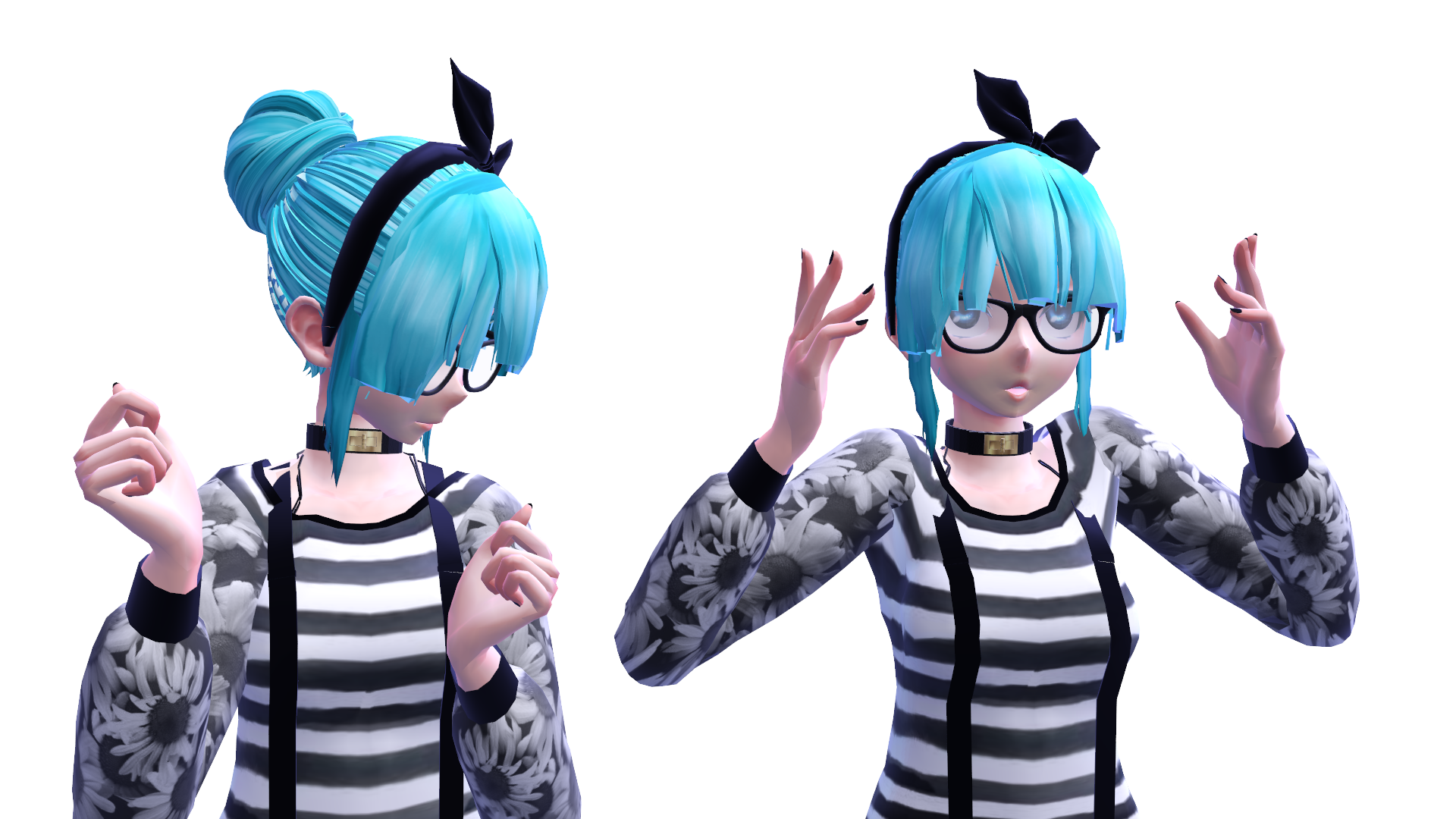TDA STYLED BUN DL MMD by Destiny7865 on DeviantArt
