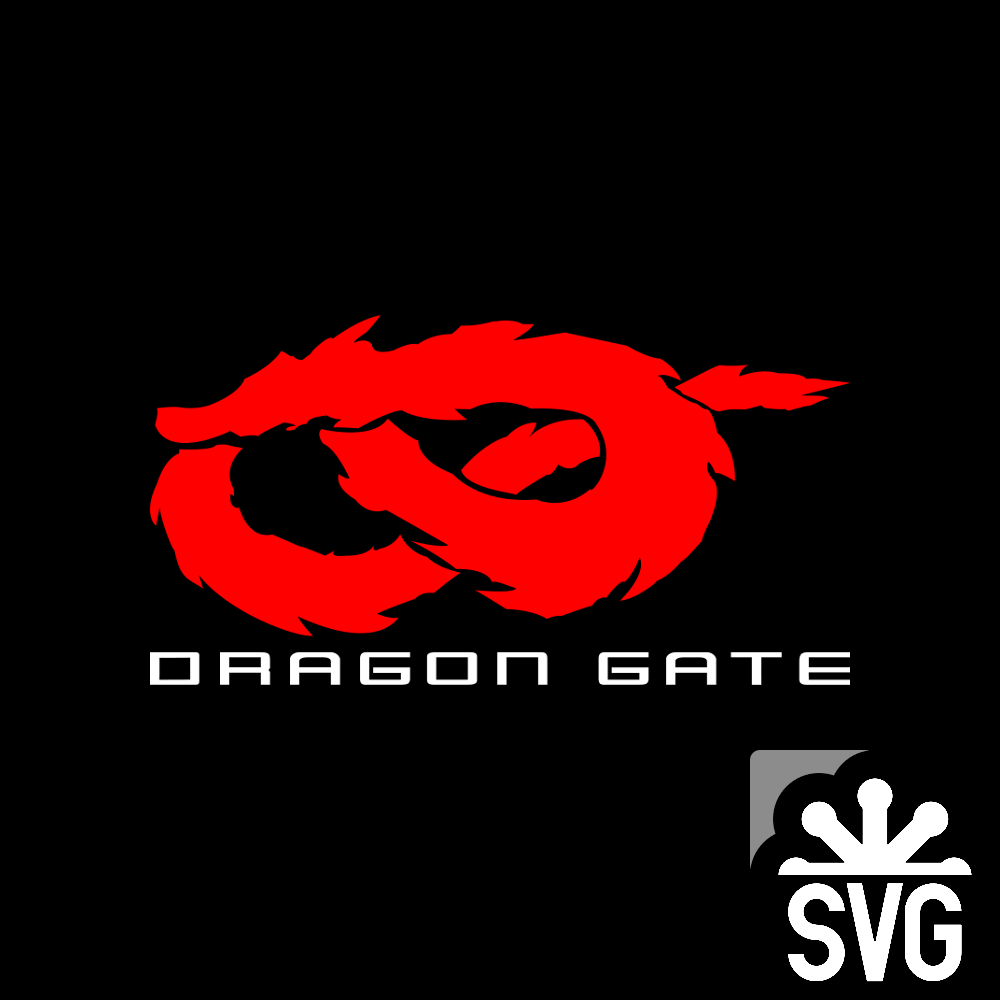 Dragon Gate Pro Wrestling Logo SVG by DarkVoidPictures on DeviantArt
