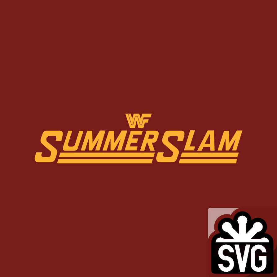 WWF SummerSlam (1988-1997) Logo SVG by DarkVoidPictures on DeviantArt