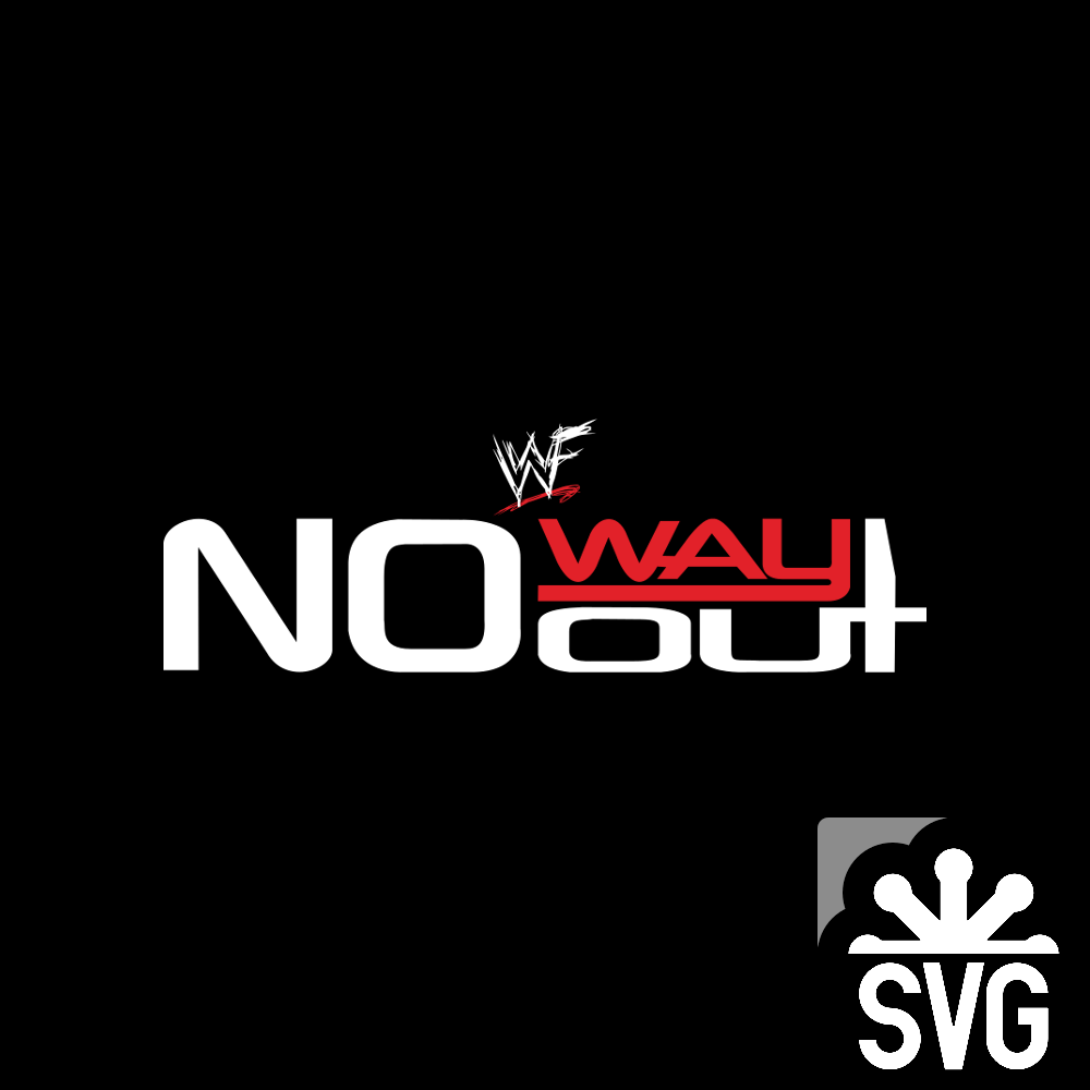 WWF No Way Out (2000-2001) Logo SVG by DarkVoidPictures on DeviantArt