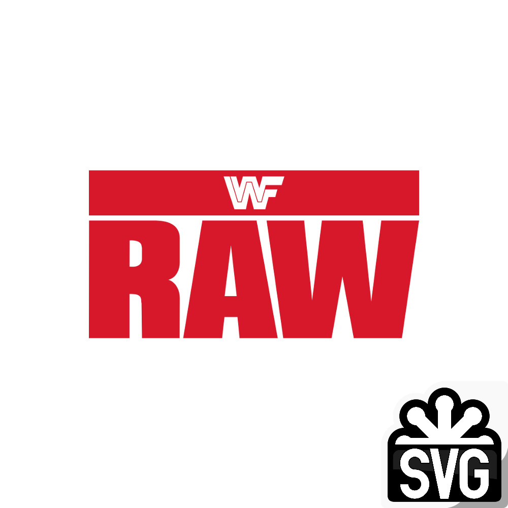 WWF Raw (1993-1997) Logo SVG by DarkVoidPictures on DeviantArt