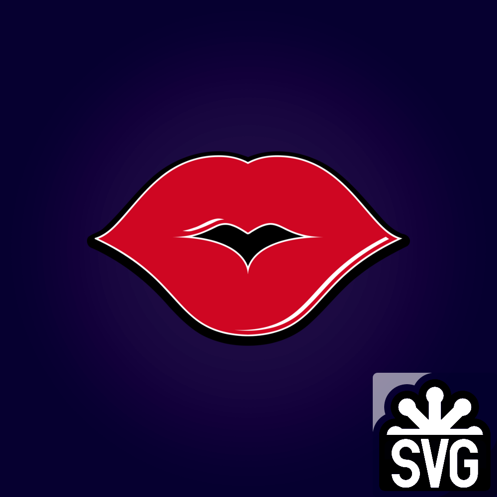 Lips Logo Template 2 SVG by DarkVoidPictures on DeviantArt