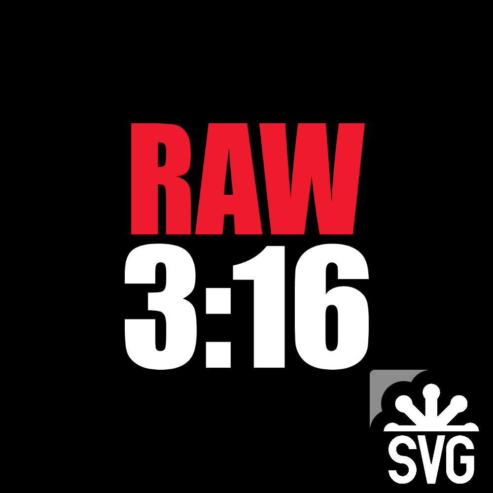 Raw 316 Logo SVG by DarkVoidPictures on DeviantArt