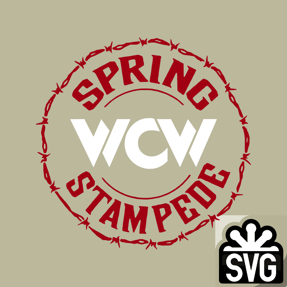 WCW Spring Stampede (1994-1999) Logo SVG by DarkVoidPictures on DeviantArt