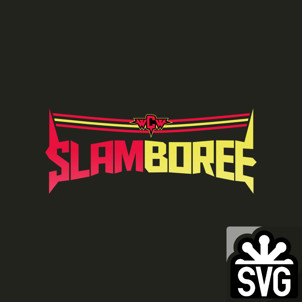 WCW Slamboree (Modernized) Logo SVG by DarkVoidPictures on DeviantArt