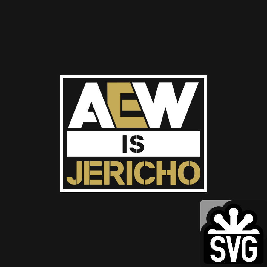 AEW Is Jericho Logo SVG by DarkVoidPictures on DeviantArt