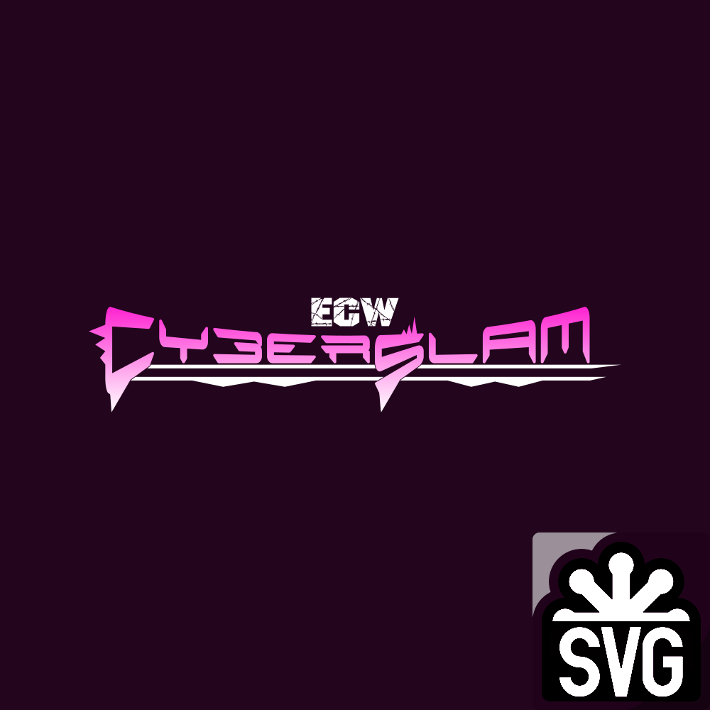 ECW CyberSlam (Modernized) Logo SVG by DarkVoidPictures on DeviantArt