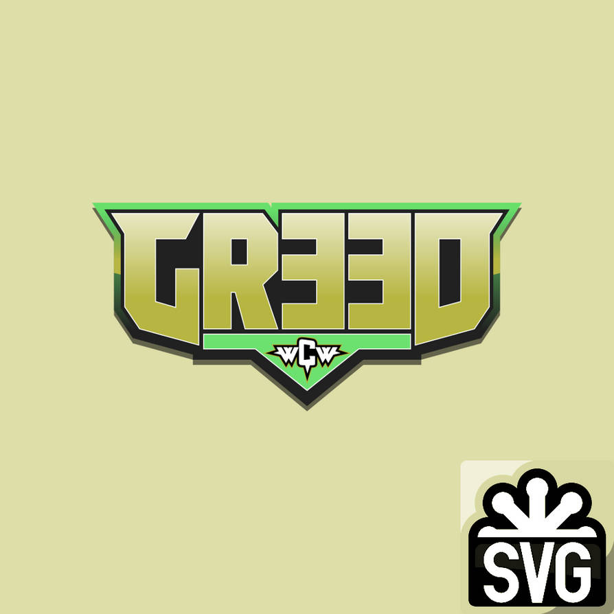 WCW Greed (Modernized) Logo SVG by DarkVoidPictures on DeviantArt