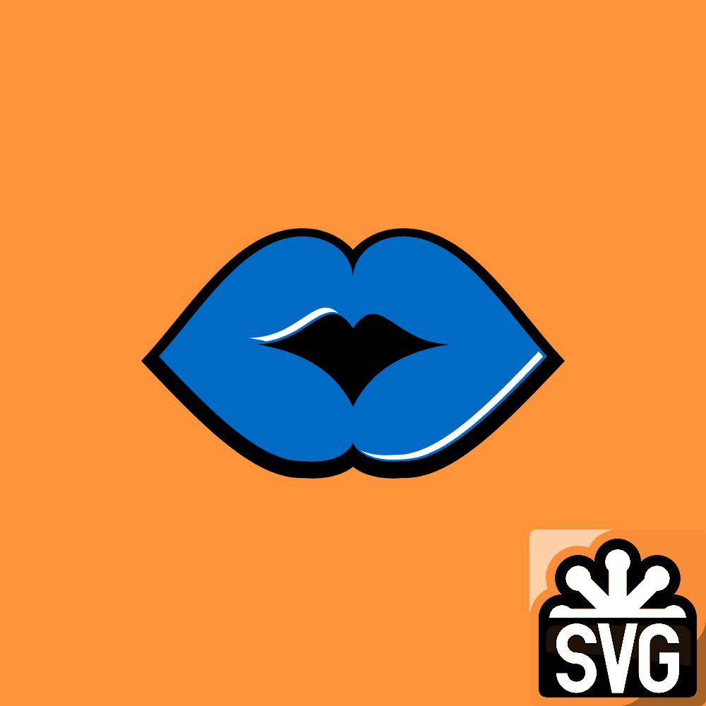 Lips Logo Template 6 SVG by DarkVoidPictures on DeviantArt