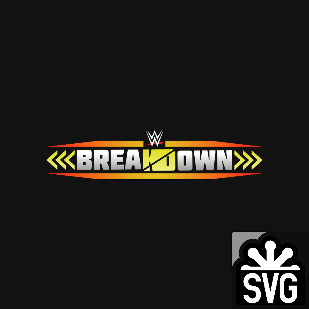 WWE Breakdown (Modernized 2019 Edit) Logo SVG by DarkVoidPictures on ...