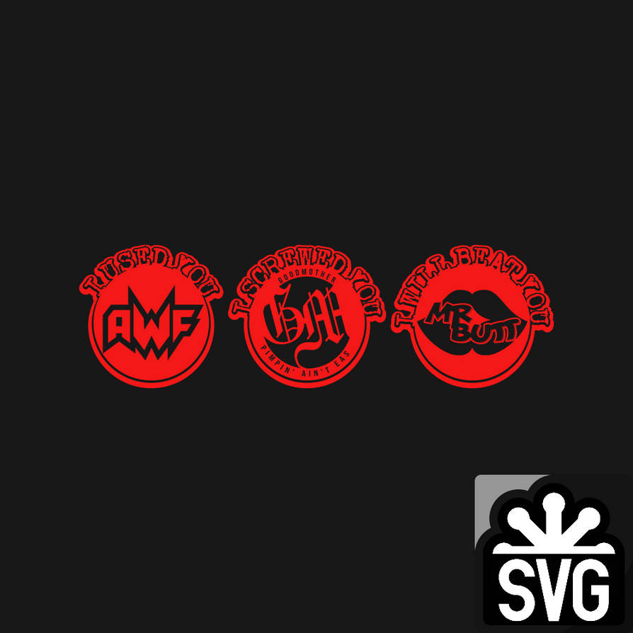 I Used You, Screwed You, Will Beat You Logo SVG by DarkVoidPictures on ...
