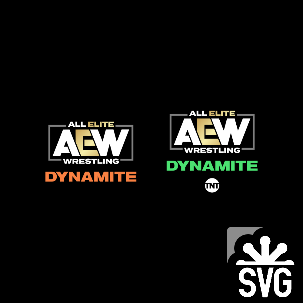 AEW Dynamite (2019) Logo SVG by DarkVoidPictures on DeviantArt