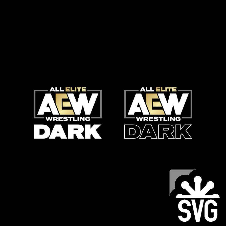 AEW Dark Logo SVG by DarkVoidPictures on DeviantArt