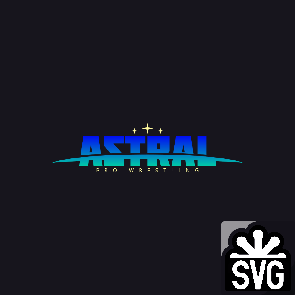 Astral Pro Wrestling Logo SVG by DarkVoidPictures on DeviantArt