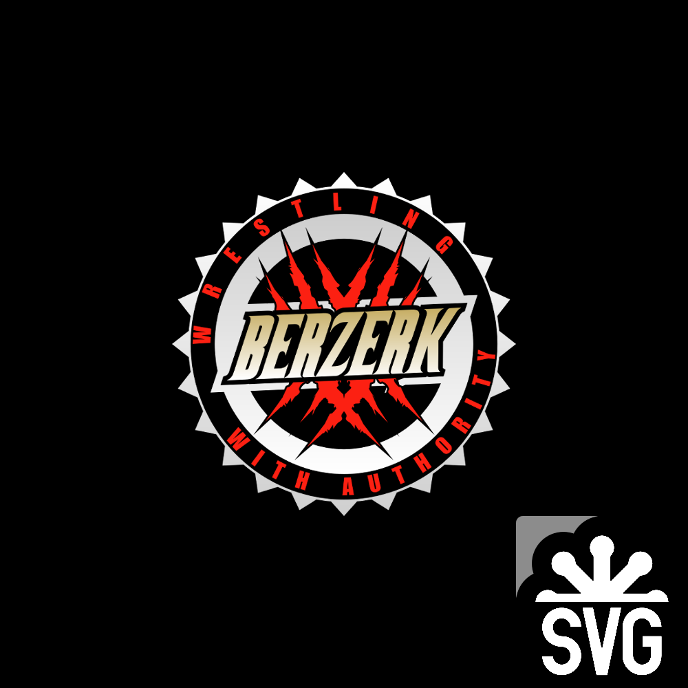 Berzerk Wrestling Logo SVG by DarkVoidPictures on DeviantArt