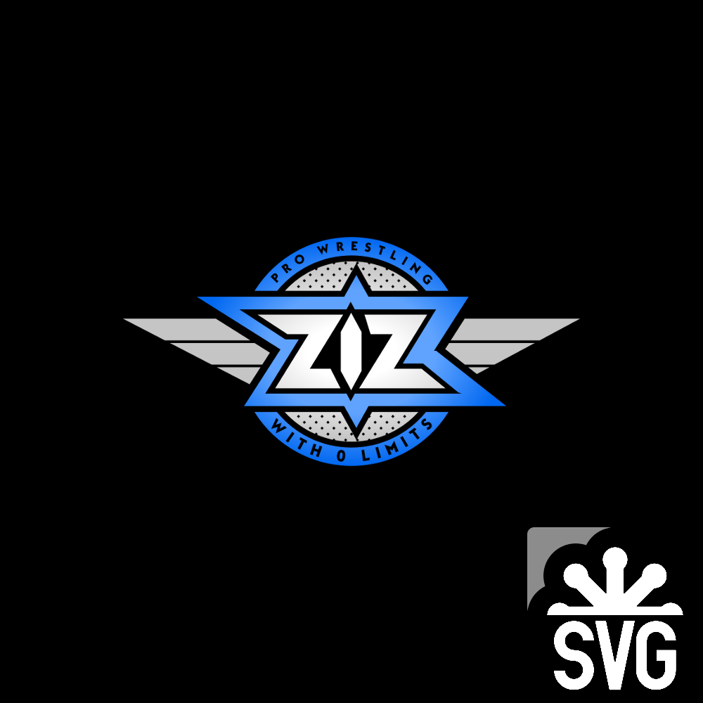 ZIZ Wrestling (Redesign) Logo SVG by DarkVoidPictures on DeviantArt