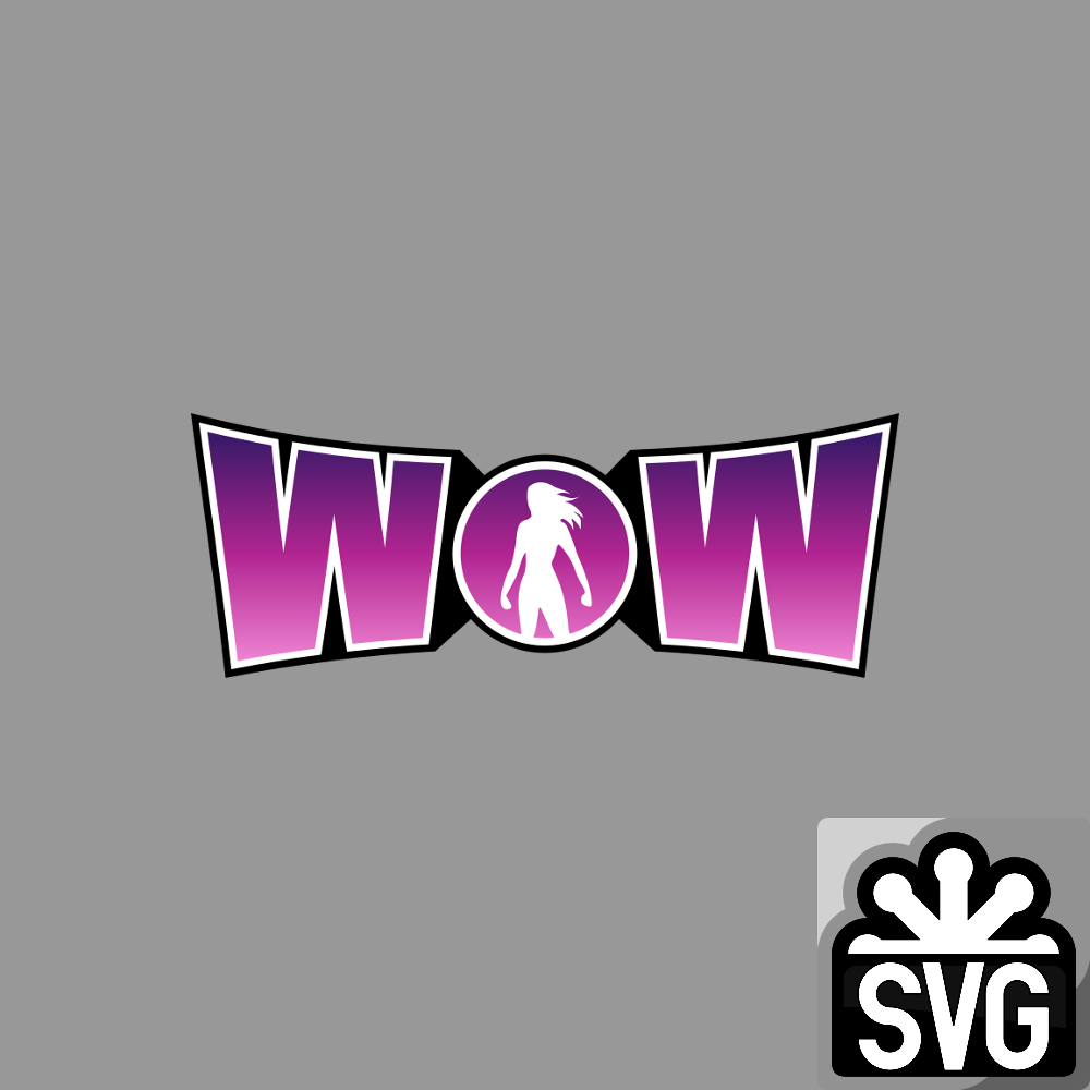 Women Of Wrestling Logo SVG by DarkVoidPictures on DeviantArt