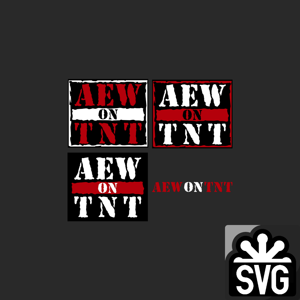 AEW On TNT Logo SVG by DarkVoidPictures on DeviantArt