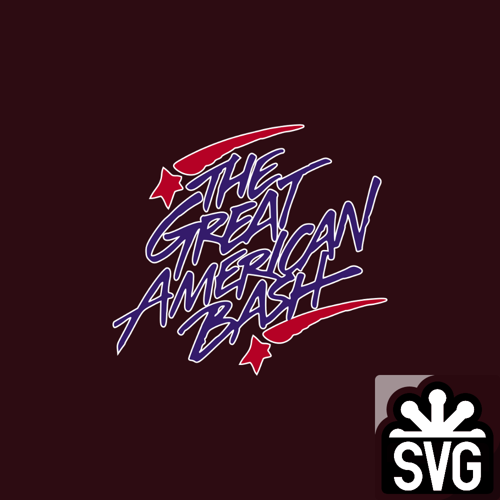 The Great American Bash (1986-1997) Logo SVG by DarkVoidPictures on ...