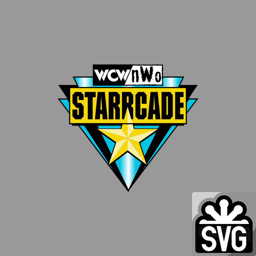 WCW Starrcade (1998) Logo SVG by DarkVoidPictures on DeviantArt