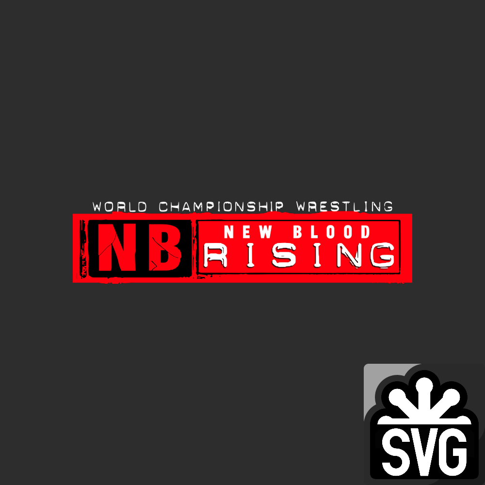 WCW New Blood Rising (2000) Logo SVG by DarkVoidPictures on DeviantArt