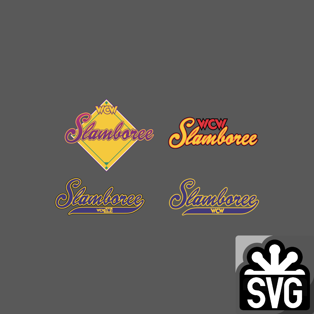 WCW Slamboree (1993-1999) Logo SVG by DarkVoidPictures on DeviantArt