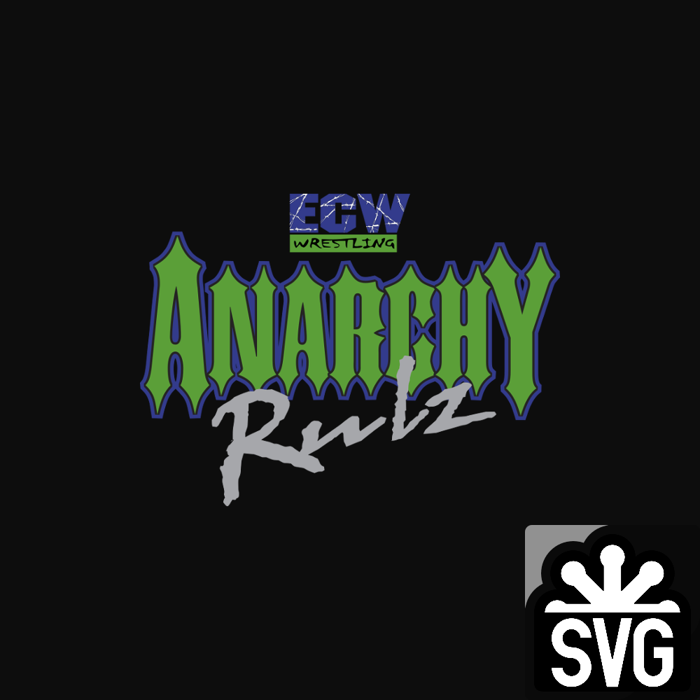 ECW Anarchy Rulz (1999-2000) Logo SVG by DarkVoidPictures on DeviantArt