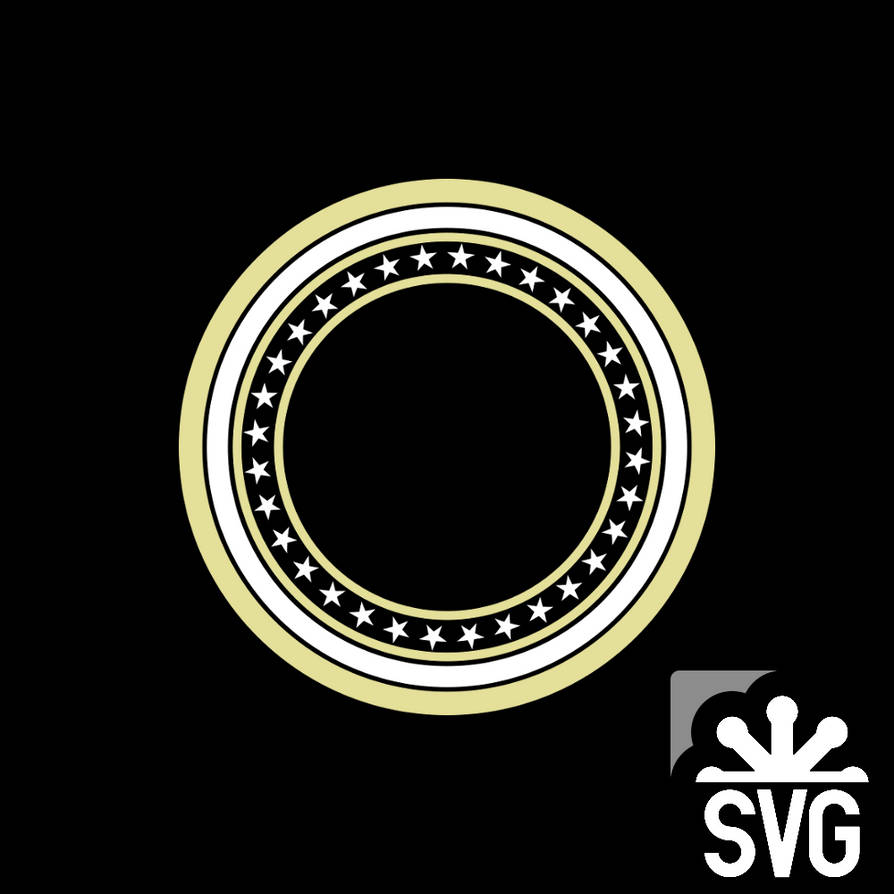 Circle And Stars Logo Template SVG by DarkVoidPictures on DeviantArt
