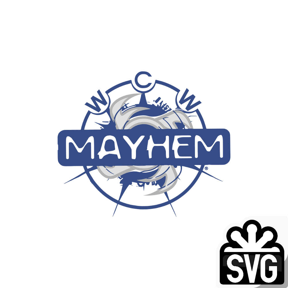 WCW Mayhem (2000) Logo SVG by DarkVoidPictures on DeviantArt