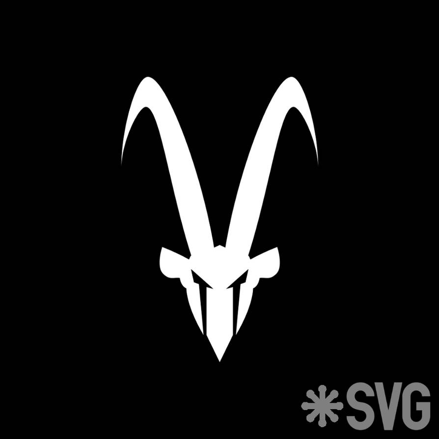 Ibex Head Logo Template SVG by DarkVoidPictures on DeviantArt