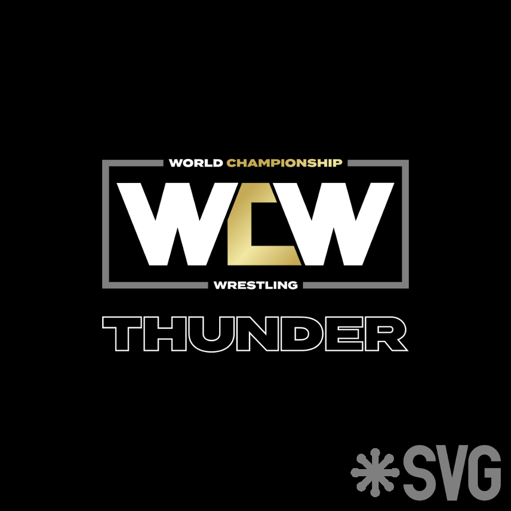 WCW Thunder (AEW Dark Styled) Logo SVG by DarkVoidPictures on DeviantArt