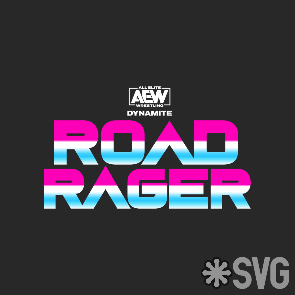 AEW Dynamite Road Rager Logo SVG by DarkVoidPictures on DeviantArt