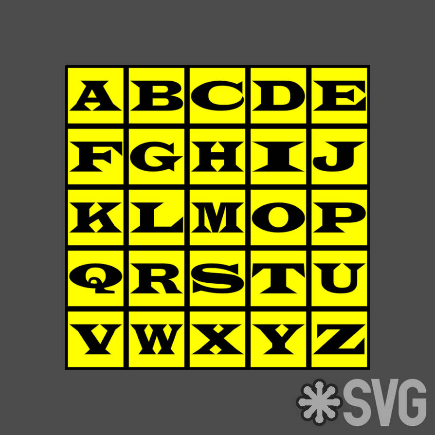 Nexus Letters Logos SVG by DarkVoidPictures on DeviantArt