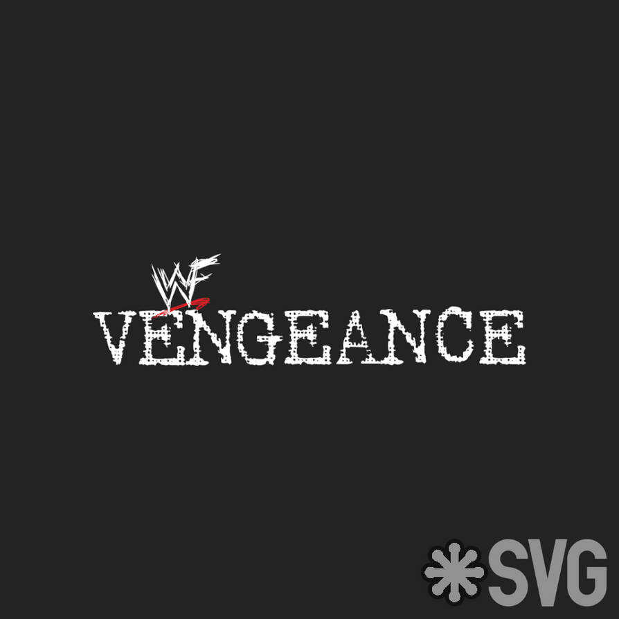 WWF Vengeance (2001) Logo SVG by DarkVoidPictures on DeviantArt