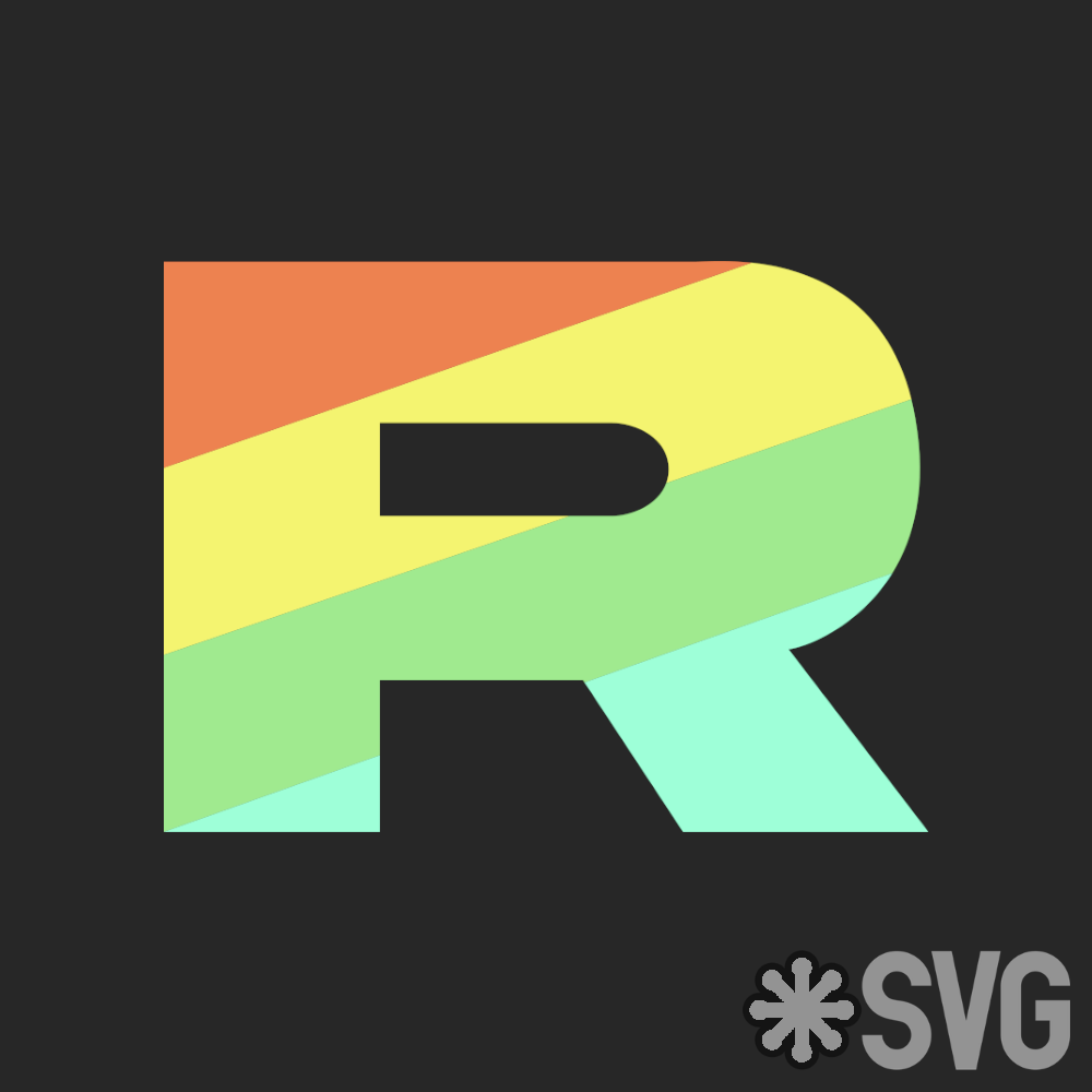 Team Rainbow Rocket Symbol SVG by DarkVoidPictures on DeviantArt