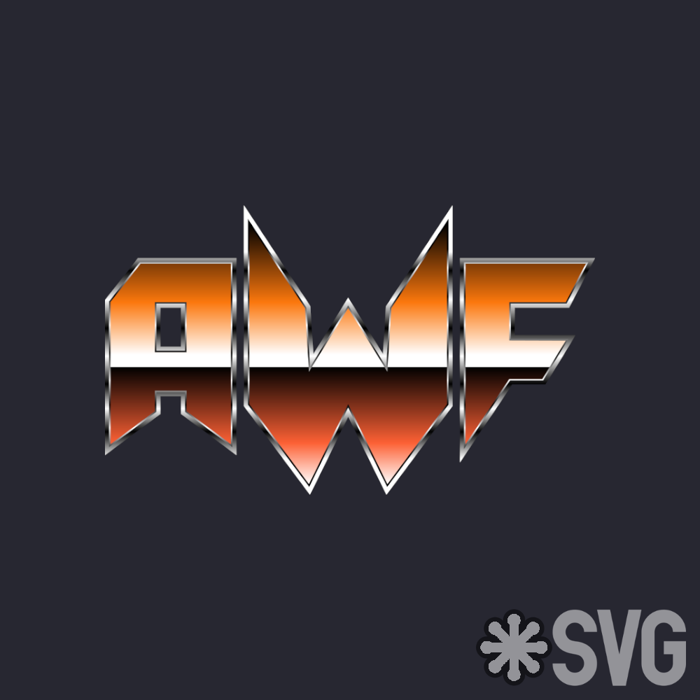 AWF (Retro) Logo by DarkVoidPictures on DeviantArt