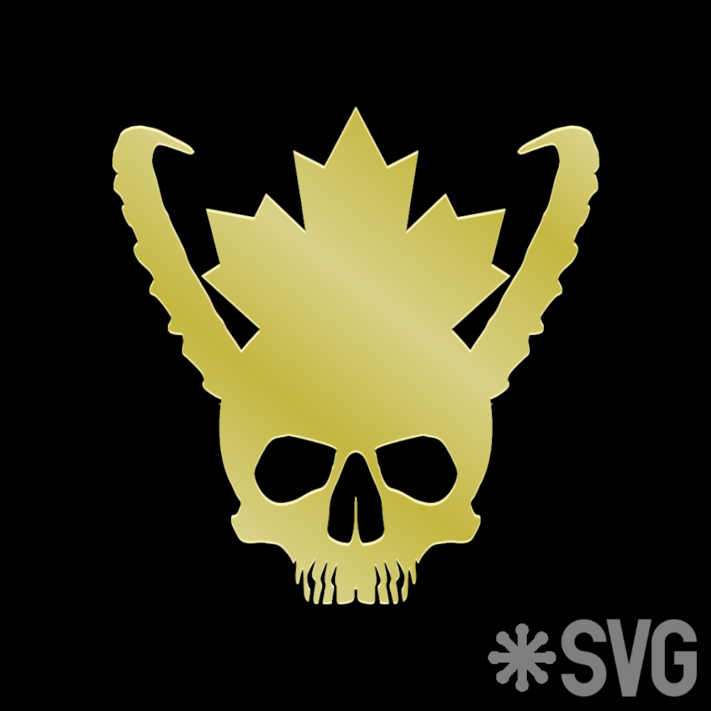 Ibex Kipper Skull Logo SVG by DarkVoidPictures on DeviantArt