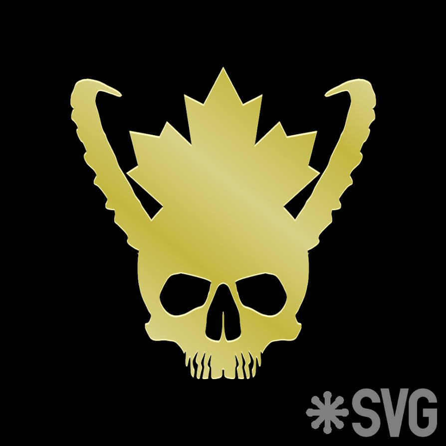 Ibex Kipper Skull Logo SVG by DarkVoidPictures on DeviantArt