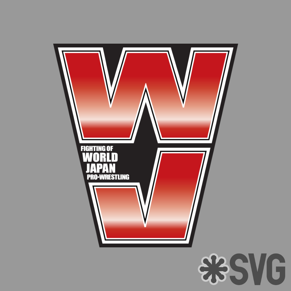 Fighting Of World Japan Pro Wrestling Logo SVG by DarkVoidPictures on ...