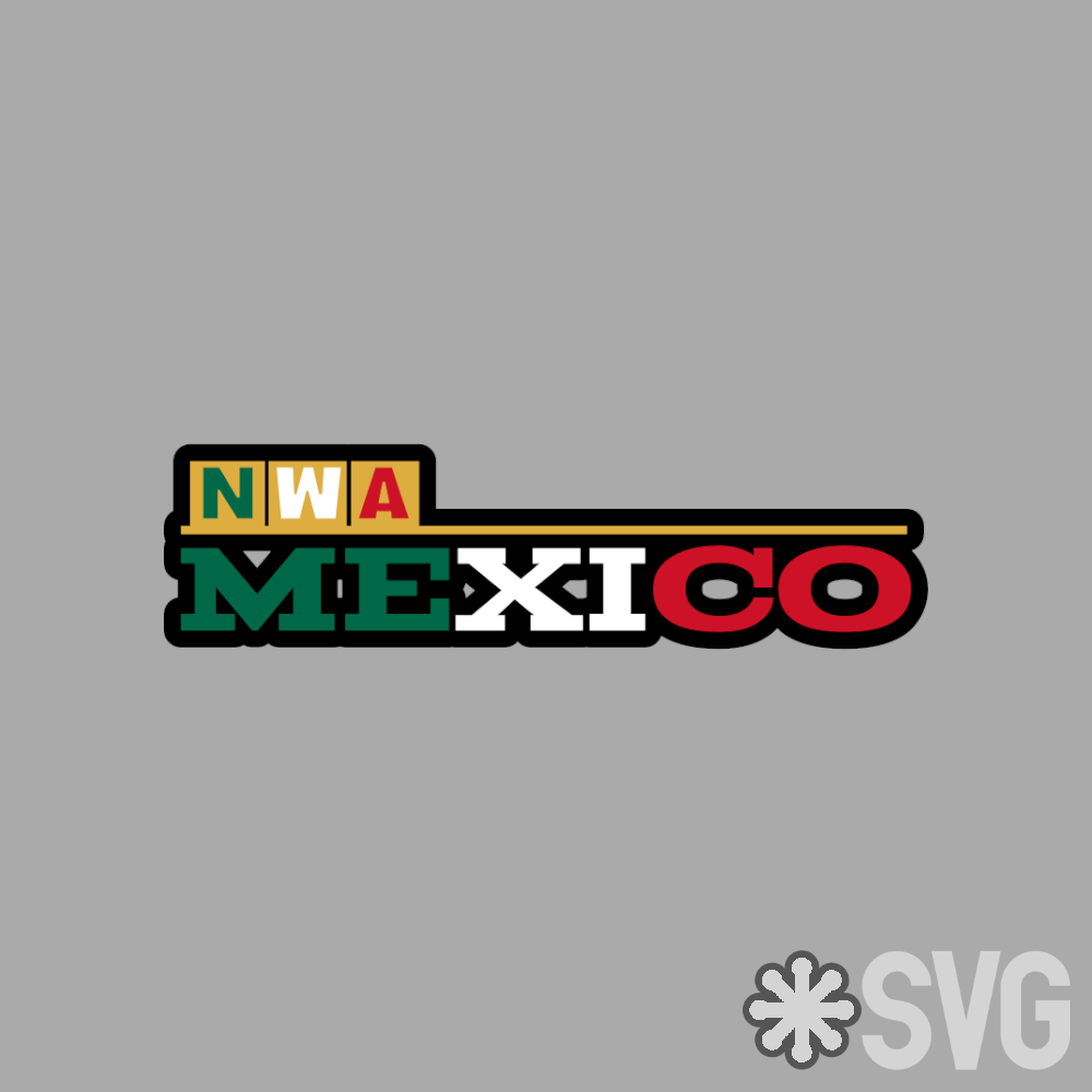 NWA Mexico Logo SVG by DarkVoidPictures on DeviantArt