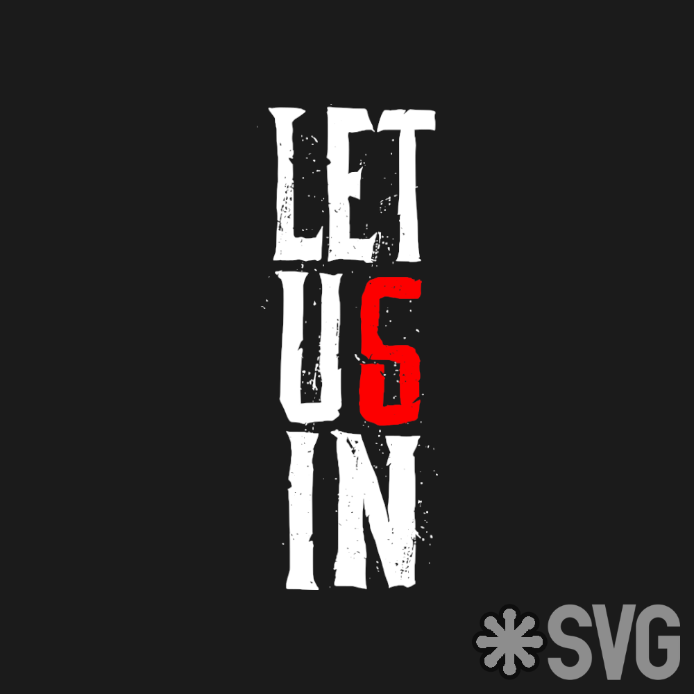 Let Us In Logo SVG by DarkVoidPictures on DeviantArt