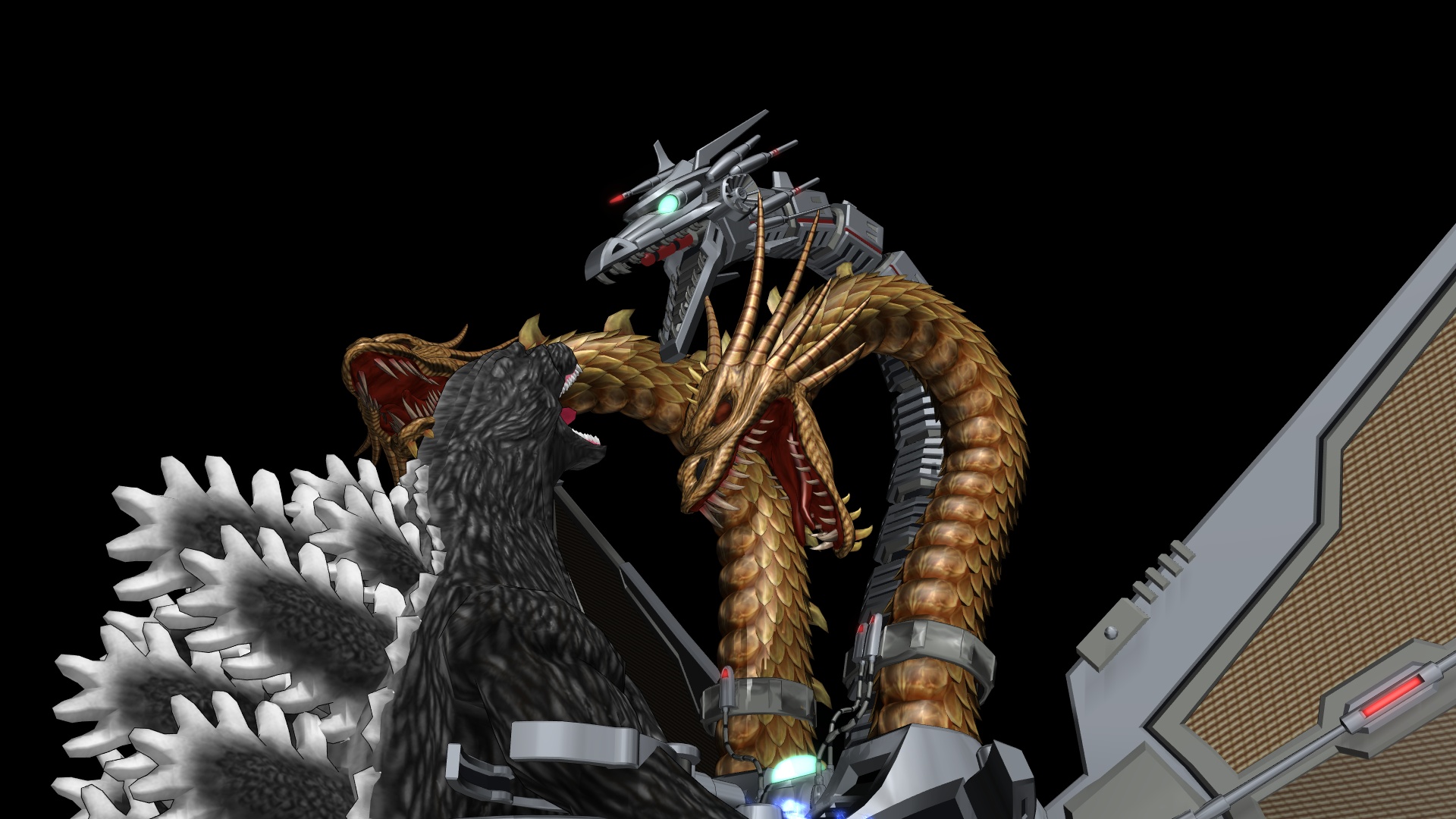 [MMD GODZILLA] ByNEET's Mecha-King Ghidorah +DL by MyLittleGZilla on ...