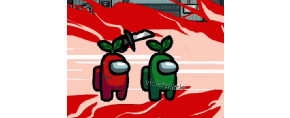 among us back stab by istbih on DeviantArt