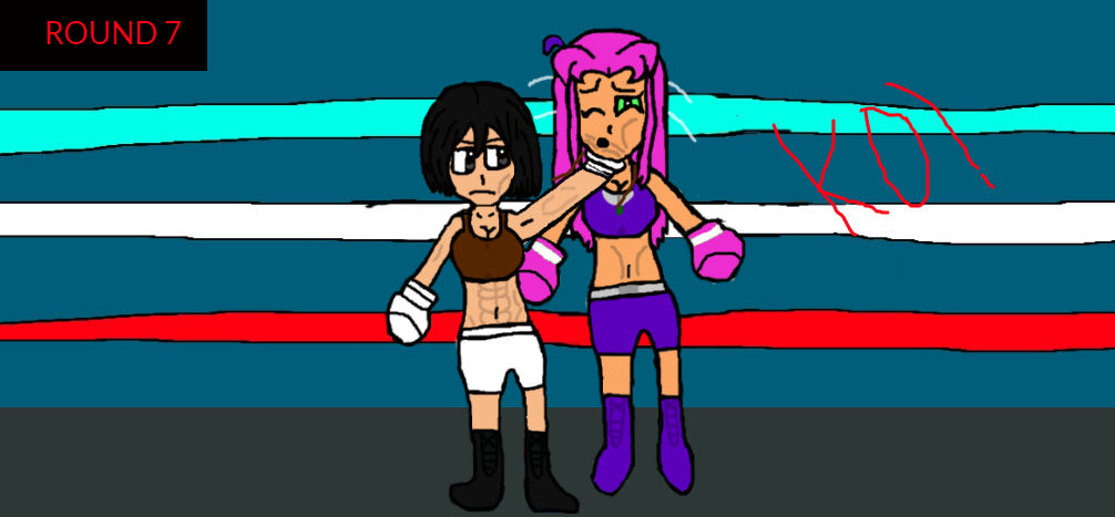 Mikasa vs Starfire by Unknown11112222 on DeviantArt
