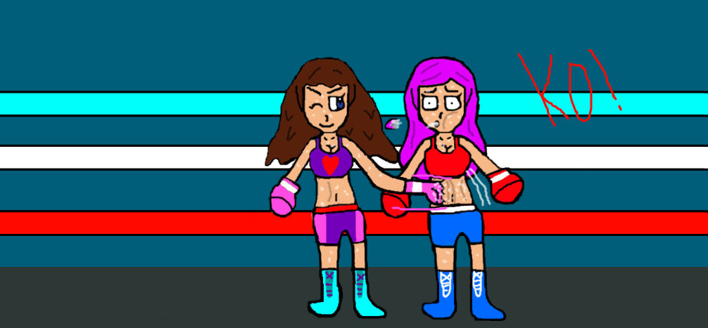 Violet vs Alexa by Unknown11112222 on DeviantArt