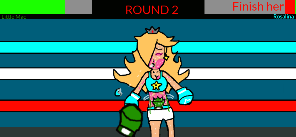 POV: Little Mac vs Rosalina (bruises) by Unknown11112222 on DeviantArt