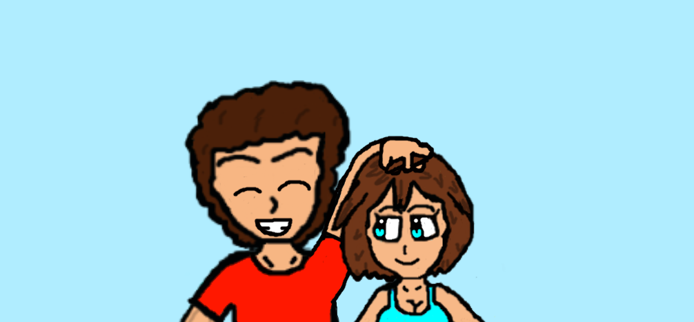Steve playing with hair by Unknown11112222 on DeviantArt
